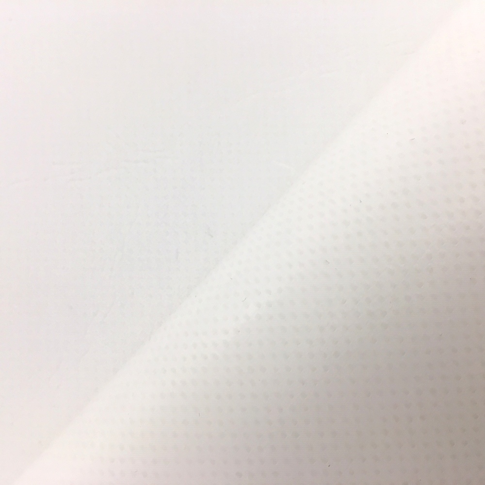 PVC Polyester FR White