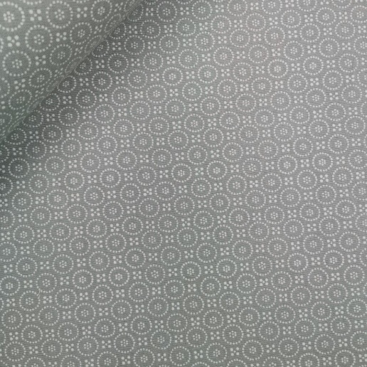 HALF PANAMA - Dolly - Grey fabric by the metre online