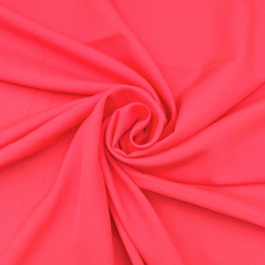 Neon Pink Fluorescent Polyester Fabric