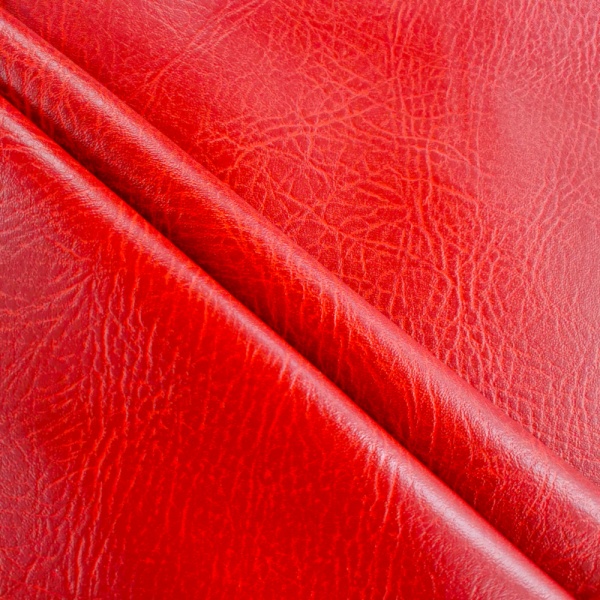 Chestnut Distressed Leatherette Fabric, Distressed Leatherette Fabric ...