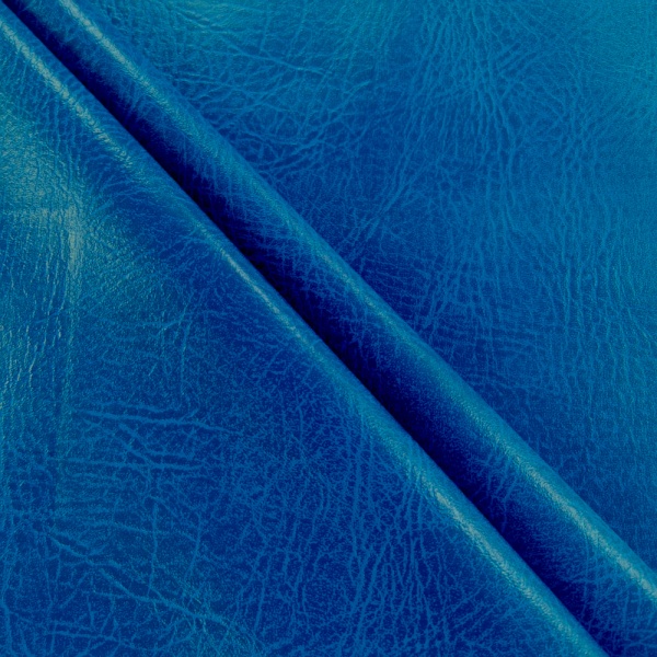 Royal Blue Distressed Leatherette Fabric, Distressed Leatherette Fabric ...
