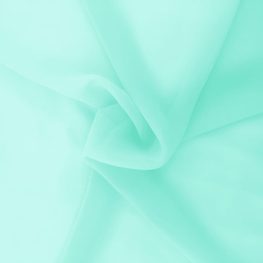 Chiffon Fabric Ice Blue