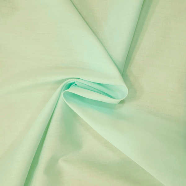2.5 metre wide Polycotton Mint, Mint Wide Width Fabric, Extra Wide ...