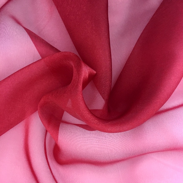 Crystal Organza Maroon