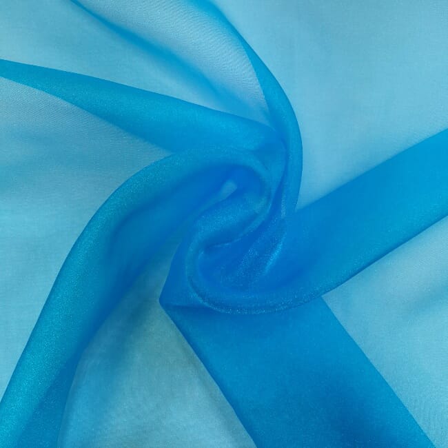 Crystal Organza Turquoise