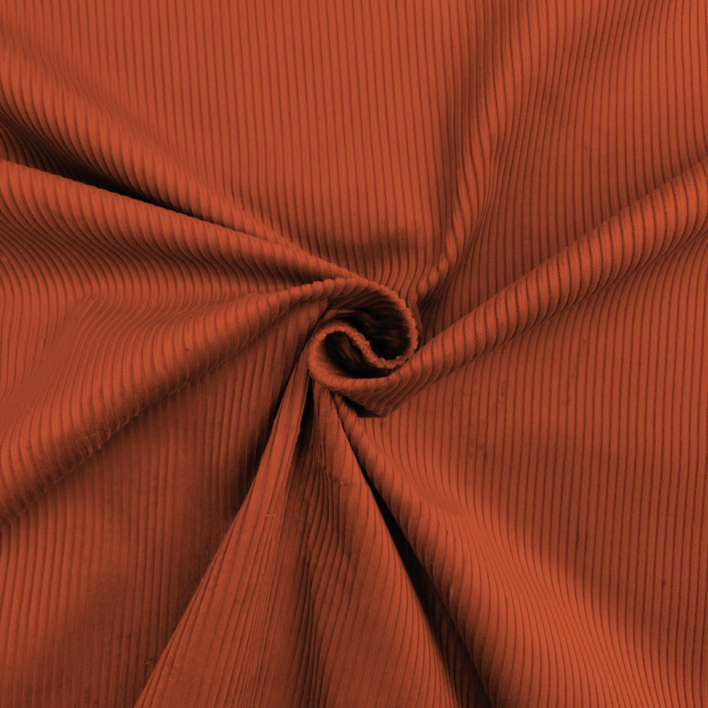 Autumn 8 wale Corduroy - Light Rust|Online-fabrics.co.uk