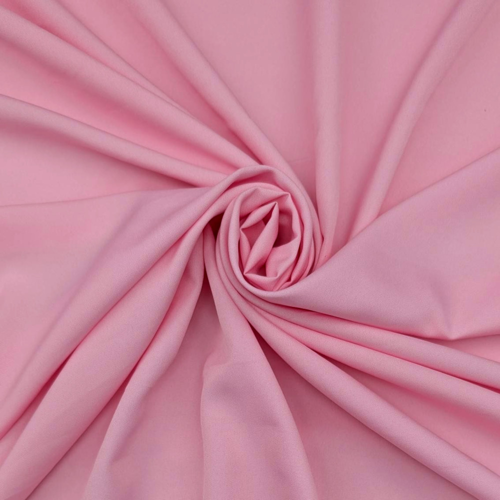 Baby Pink Budget Polyester Fabric, Baby Pink fabric for draping