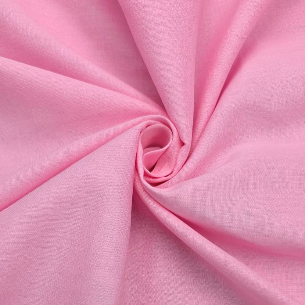 Plain Muslin by the metre - BABY PINK|Coloured Muslin Fabric by the metre