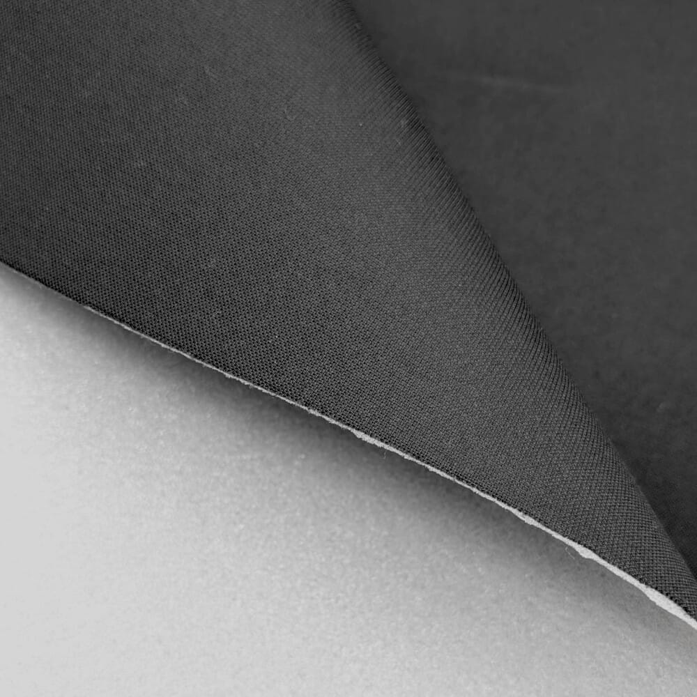 Black Car Headliner Fabric by the metre (2mm Foam Backed)