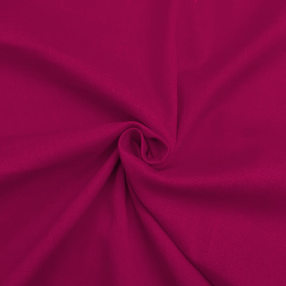 Plain Muslin by the metre - CERISE|Coloured Muslin Fabric by the metre