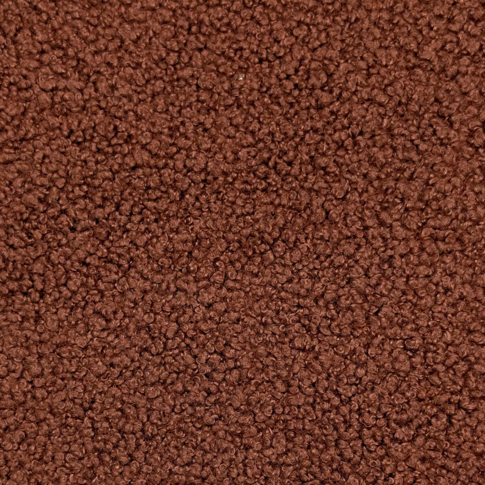 Boucle Fabric Online by the metre - Chestnut