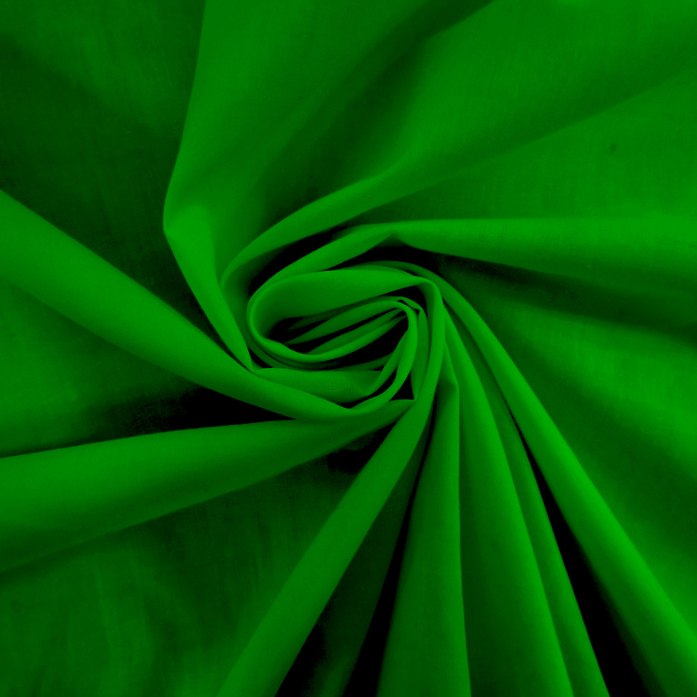 Plain Polycotton 45" EMERALD GREEN