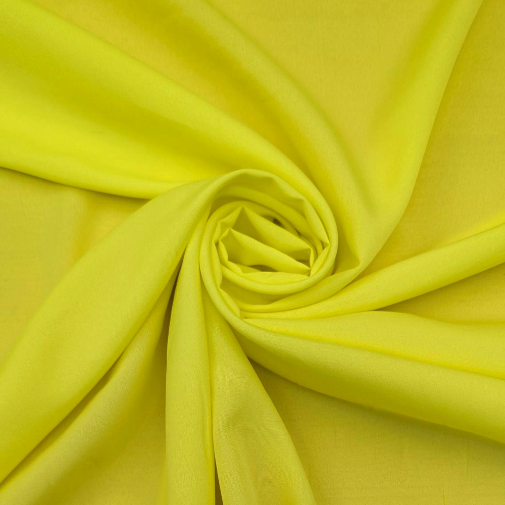 Yellow Fluorescent Polyester Fabric