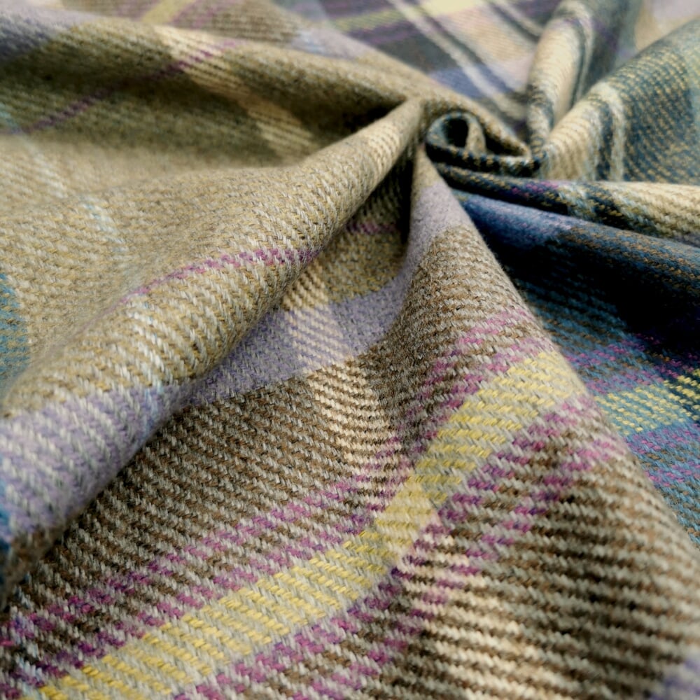 Grampian Faux Wool - Bernese|100% Polyester Fabric, Upholstery Tartan ...