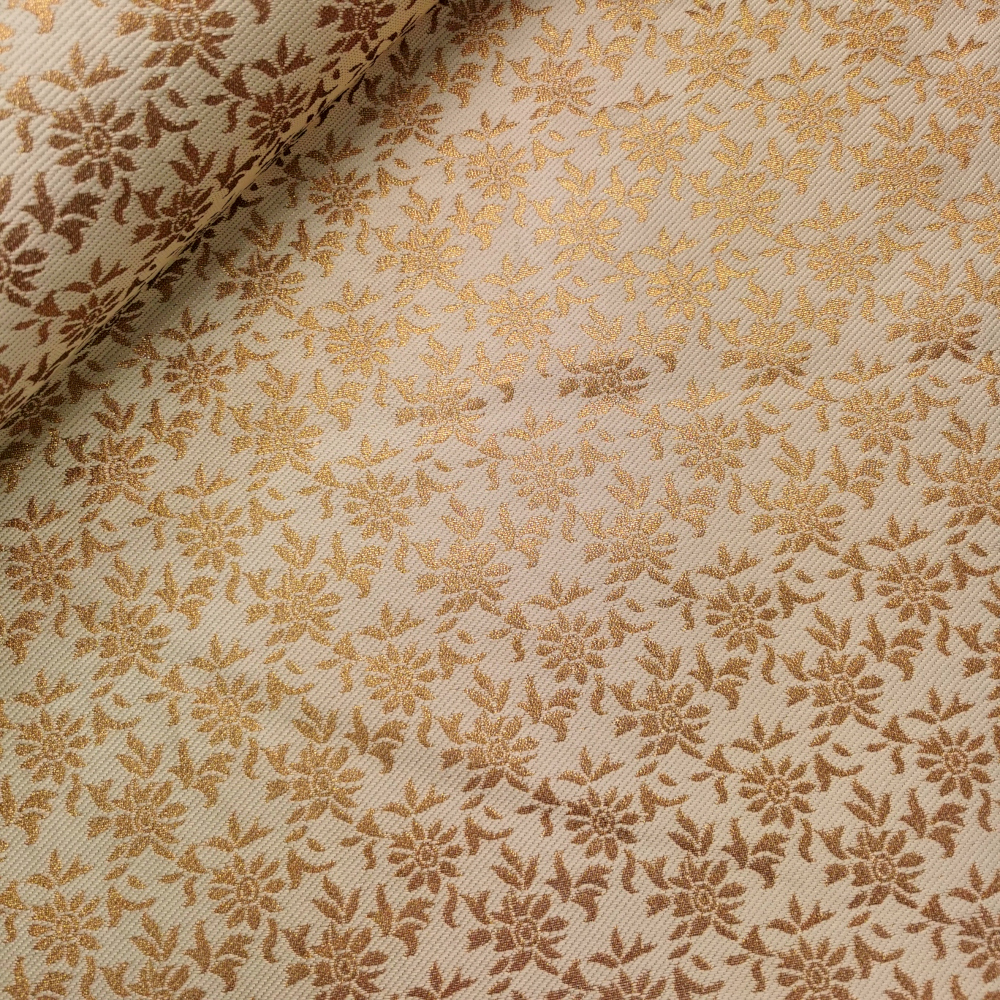 Ivory Indian Brocade Fabric, Ivory Indian Brocade Fabric Online ...