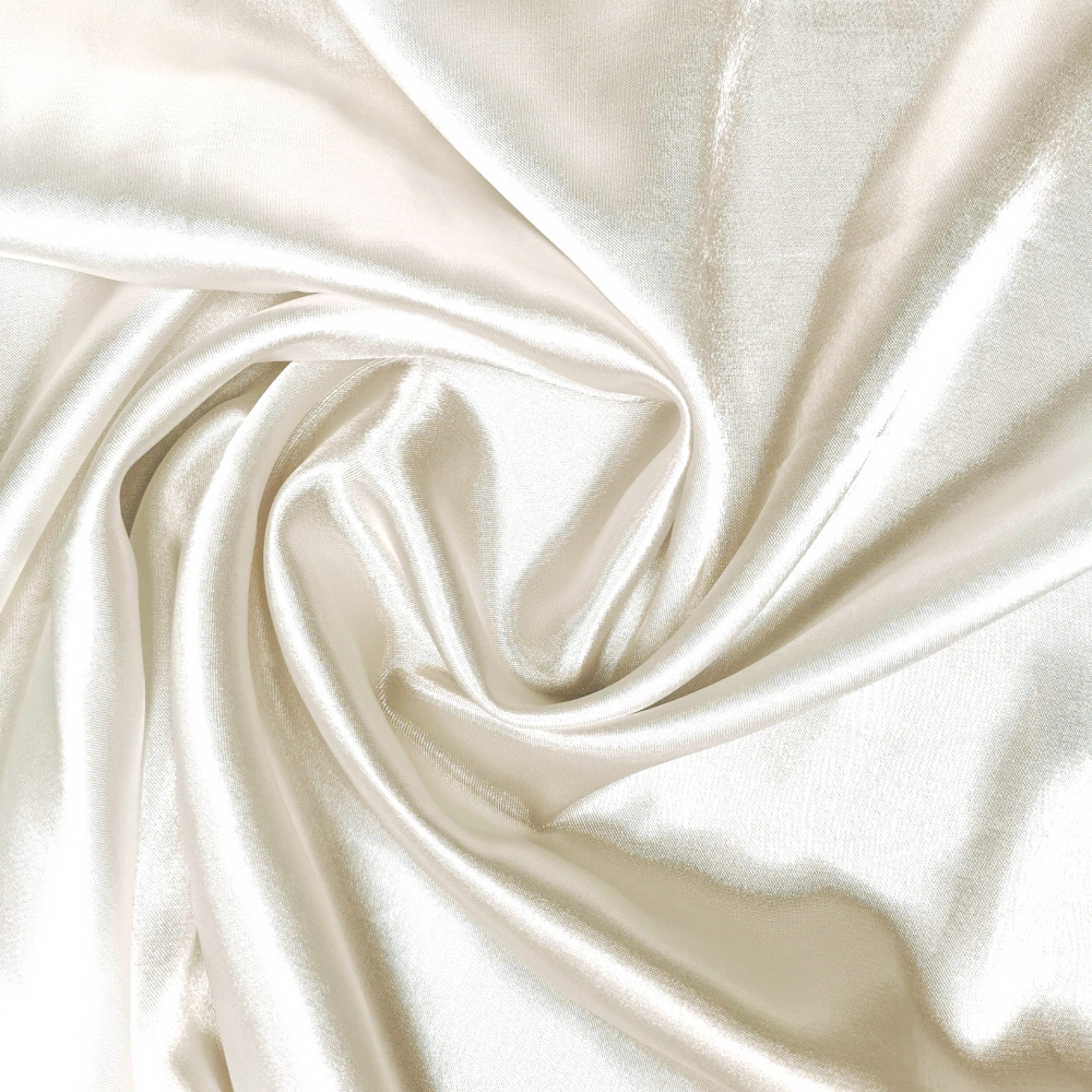 Polyester Satin - Ivory