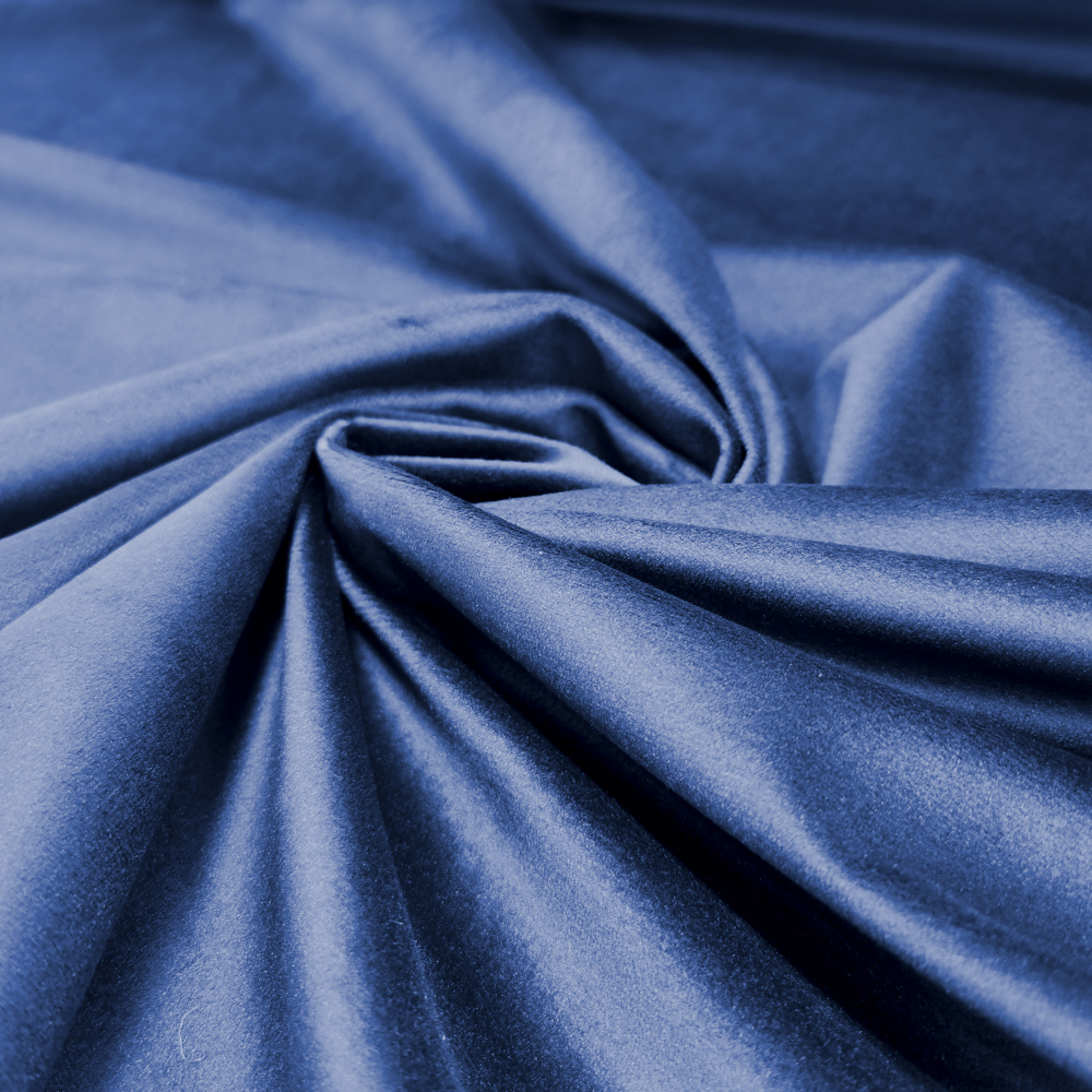 Navy Plush Velvet, Upholstery fabric, Velvet fabric online, premium ...