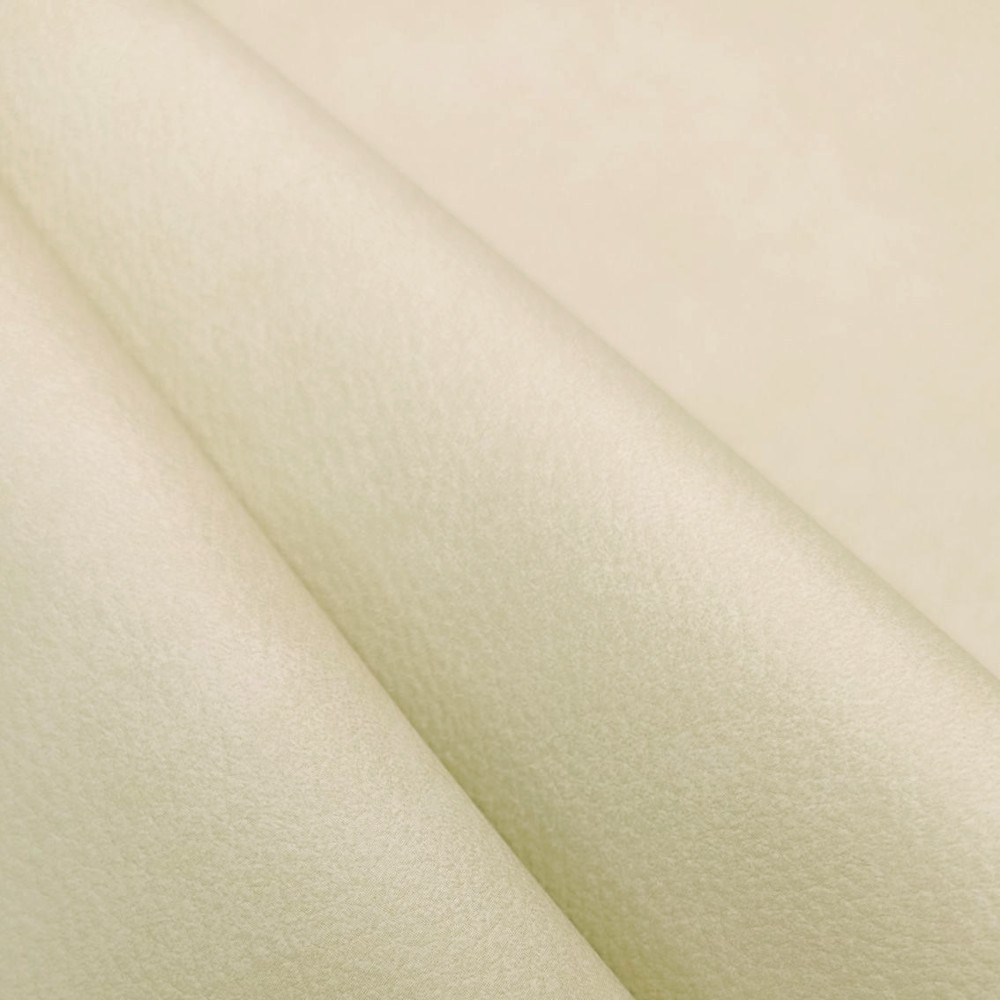 Off White Matador Faux Leatherette Fabric by the metre