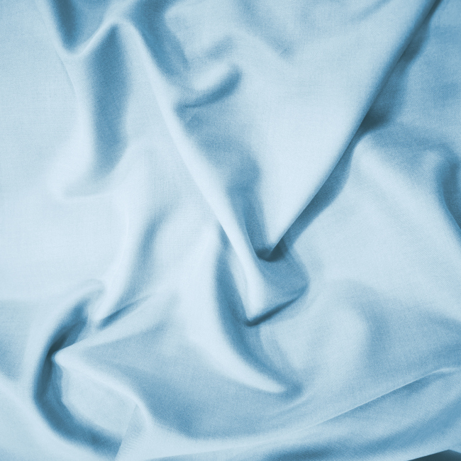 Plain 100% Viscose Fabric PALE BLUE