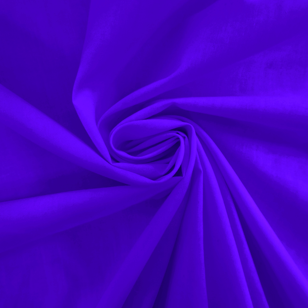 Plain Polycotton Fabric 45" PURPLE