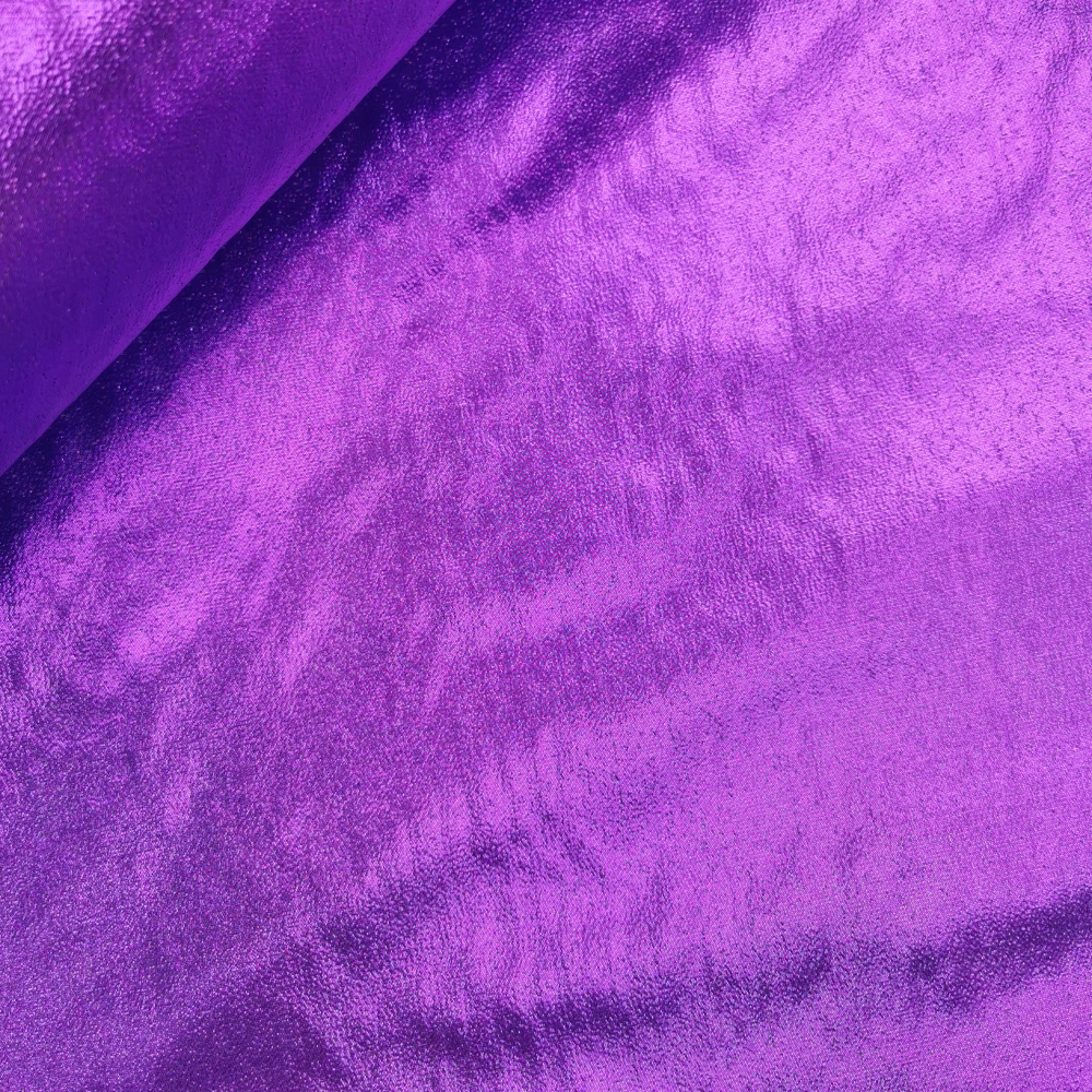 Paper Lame Fabric Purple | Online Fabrics