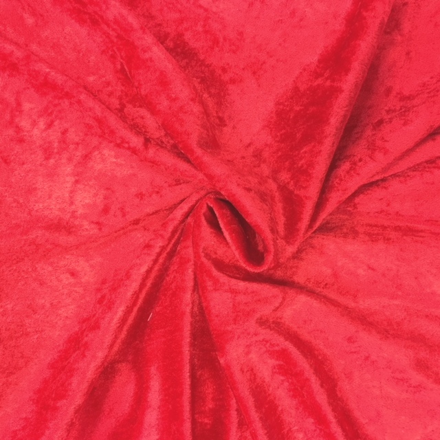 Crushed Velvet - Red