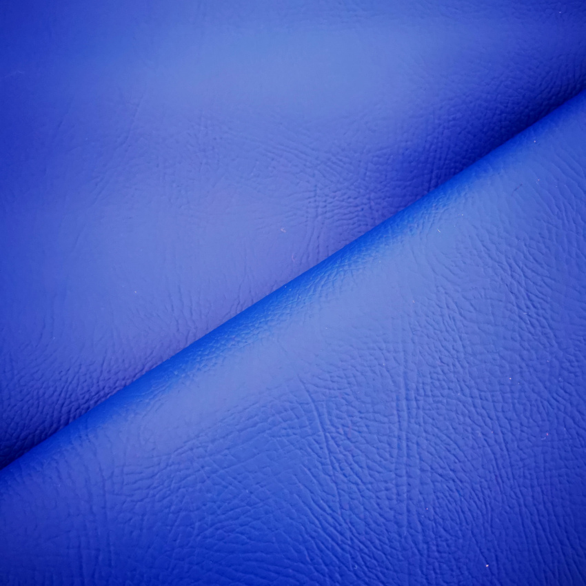 Flame Retardant Faux Leather Fabric Royal Blue, Flame Retardant Leather ...