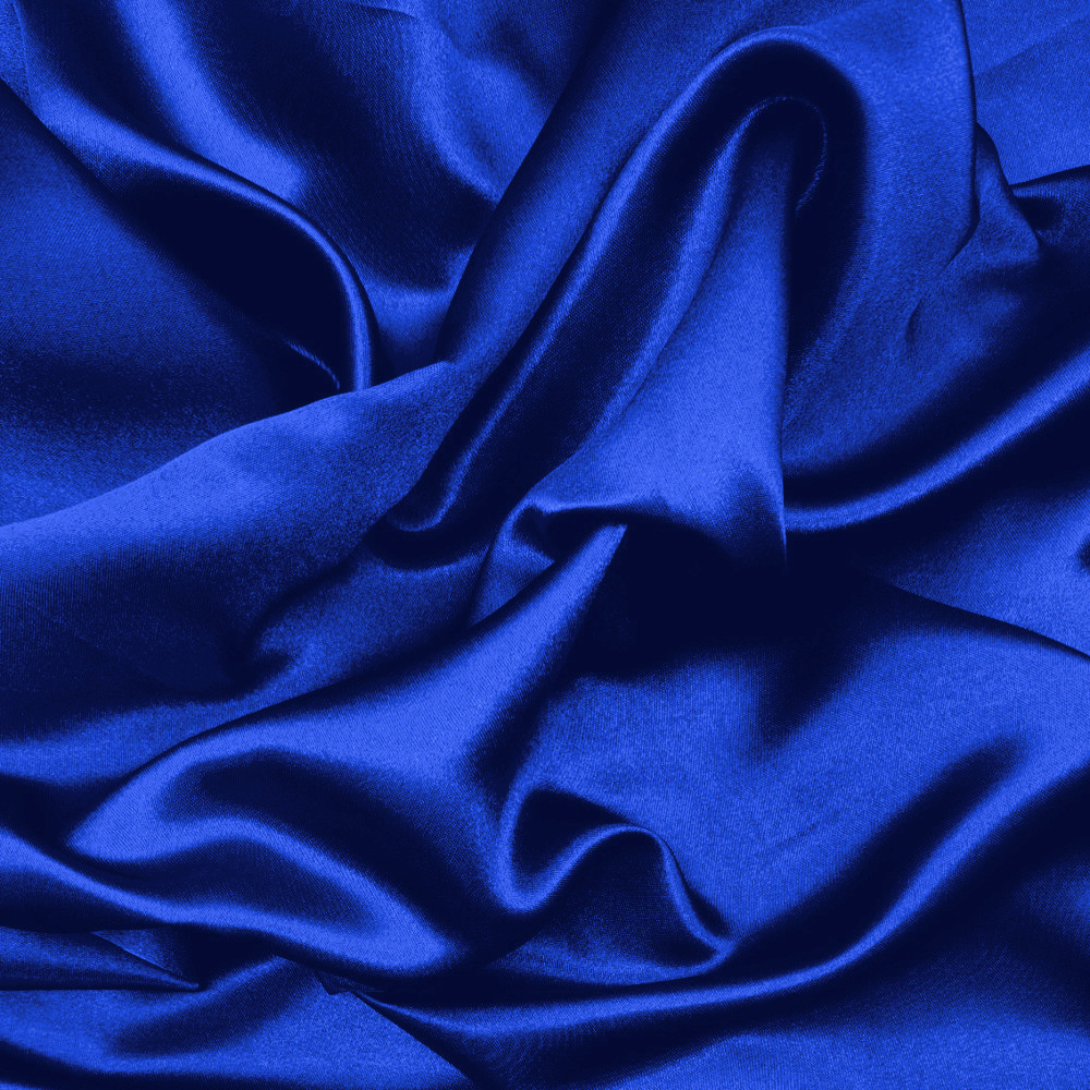 Polyester Satin - Royal Blue