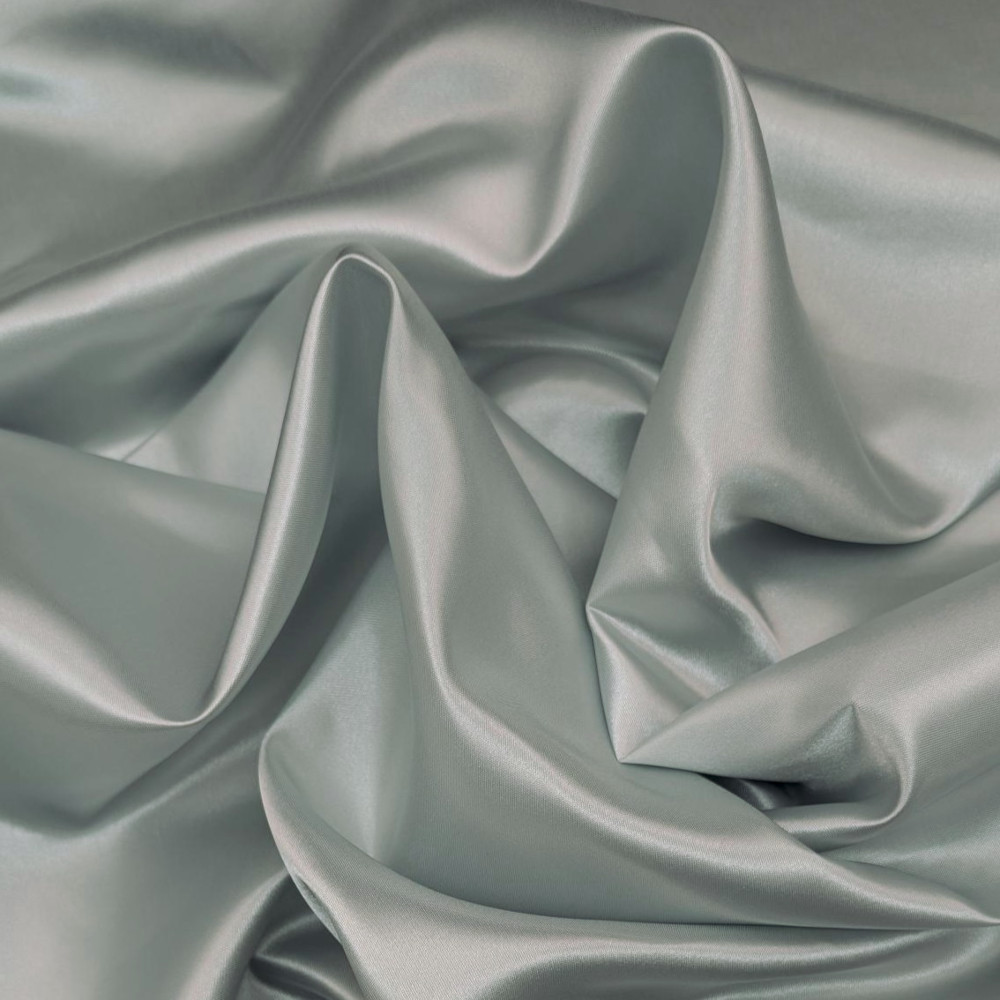 Polyester Satin - Silver
