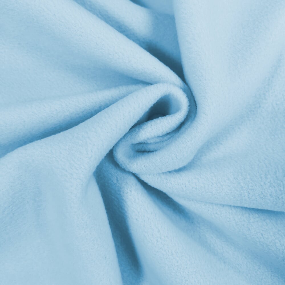 Plain Anti Pill Polar Fleece Fabric SKY BLUE