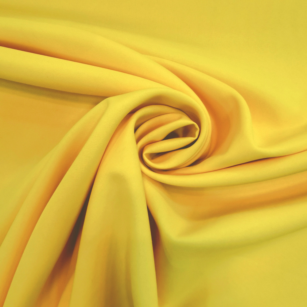 3 metre wide yellow flame retardant fabric