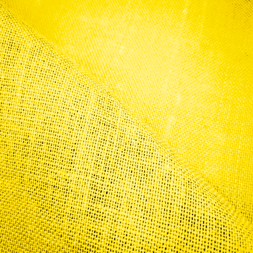 Coloured Hessian - YELLOW- 40 inch or 1 metre wide hessian