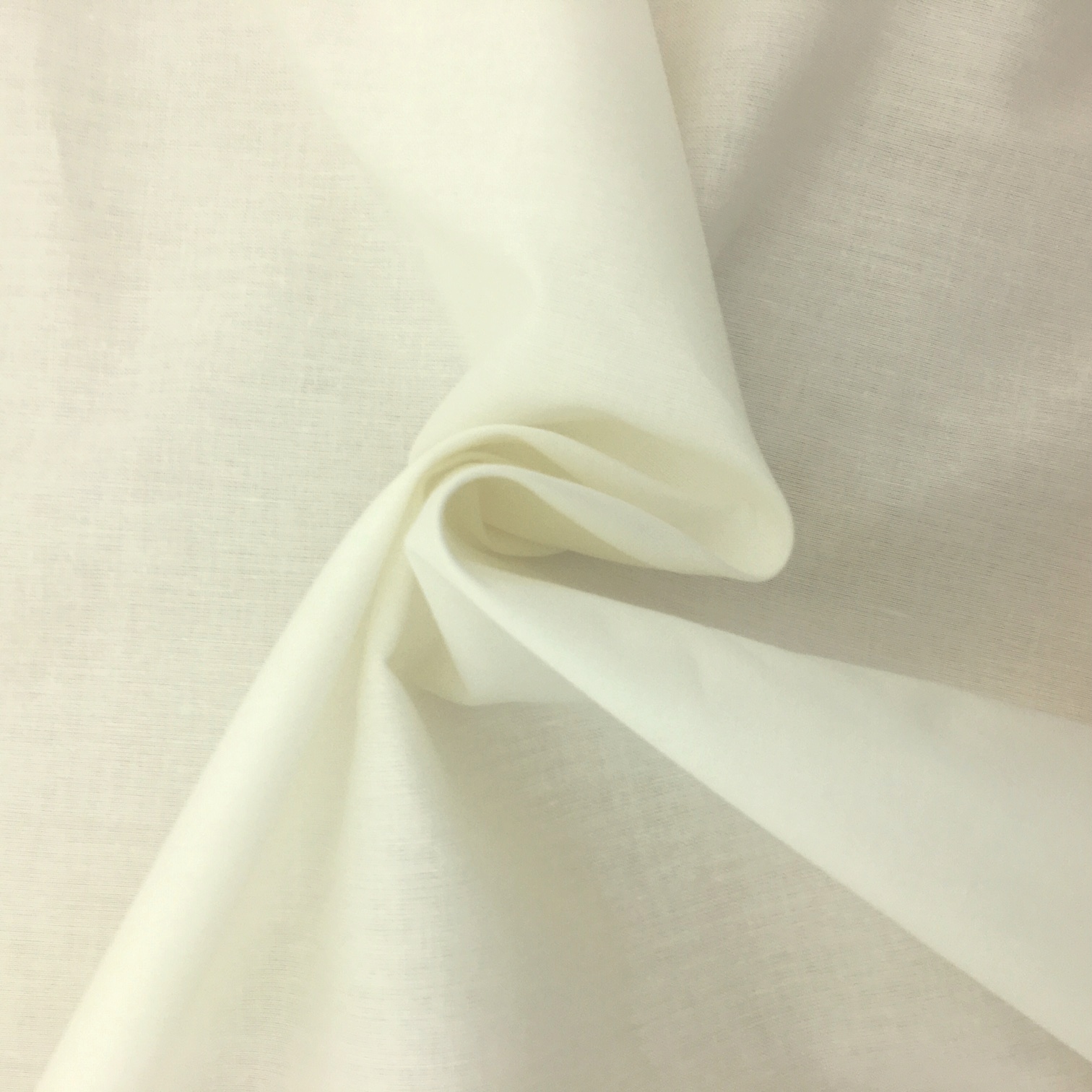 100% Cotton Fabric Ivory