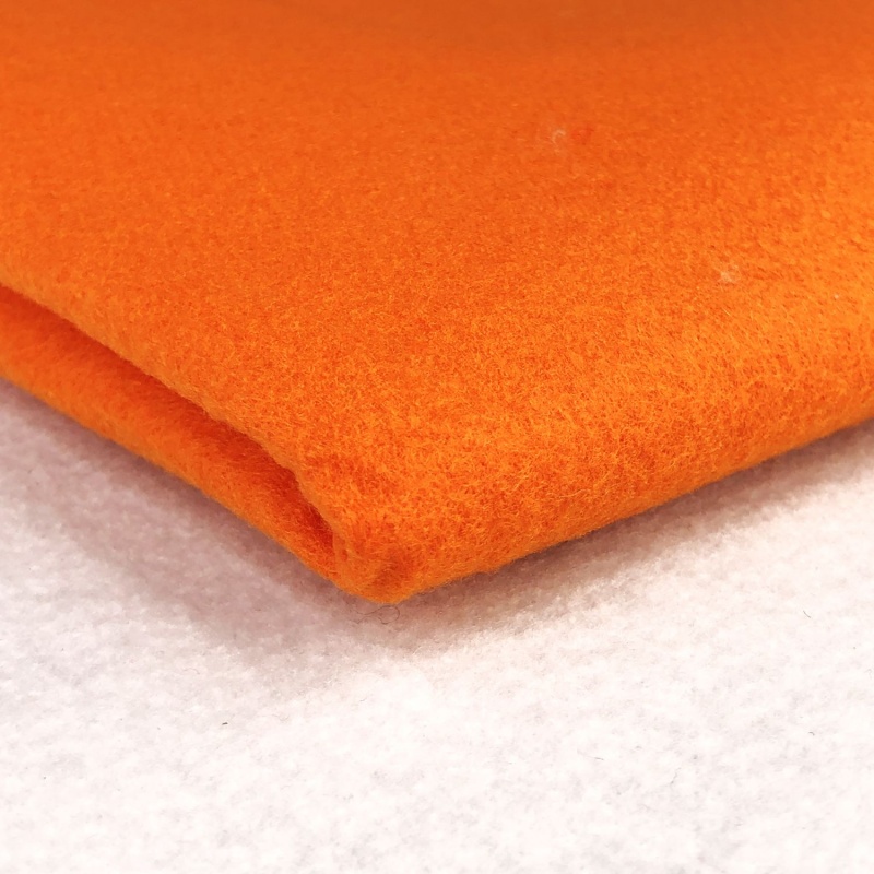 Orange Felt Fabric by the metre|100% Polyester Felt conforms to EN71 1 ...