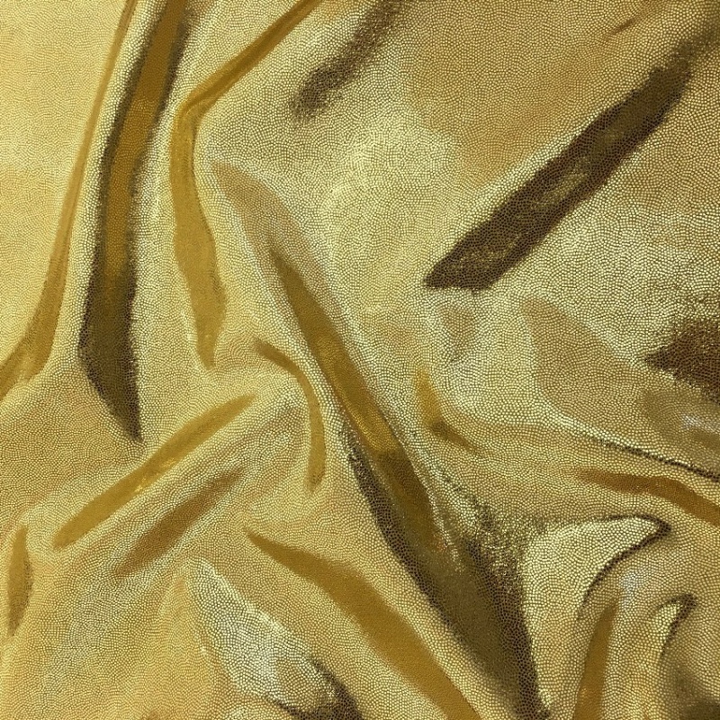 Shine Lycra Fabric - GOLD | Online Fabrics