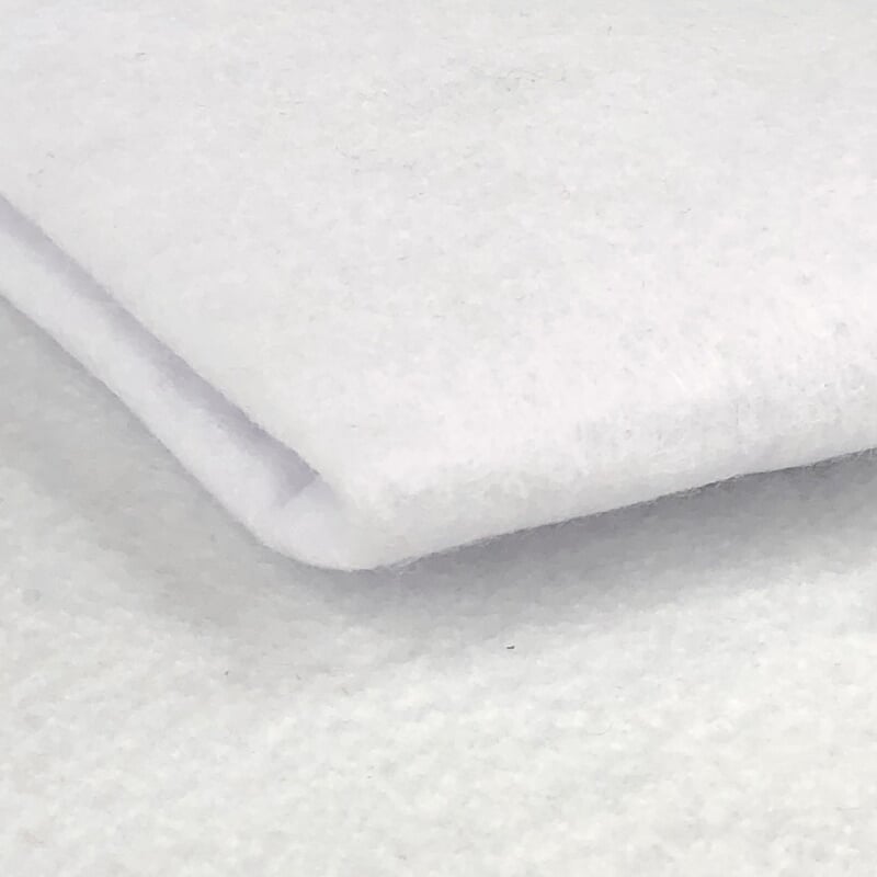 White Felt Fabric by the metre|100% Polyester Felt conforms to EN71 1-3 ...
