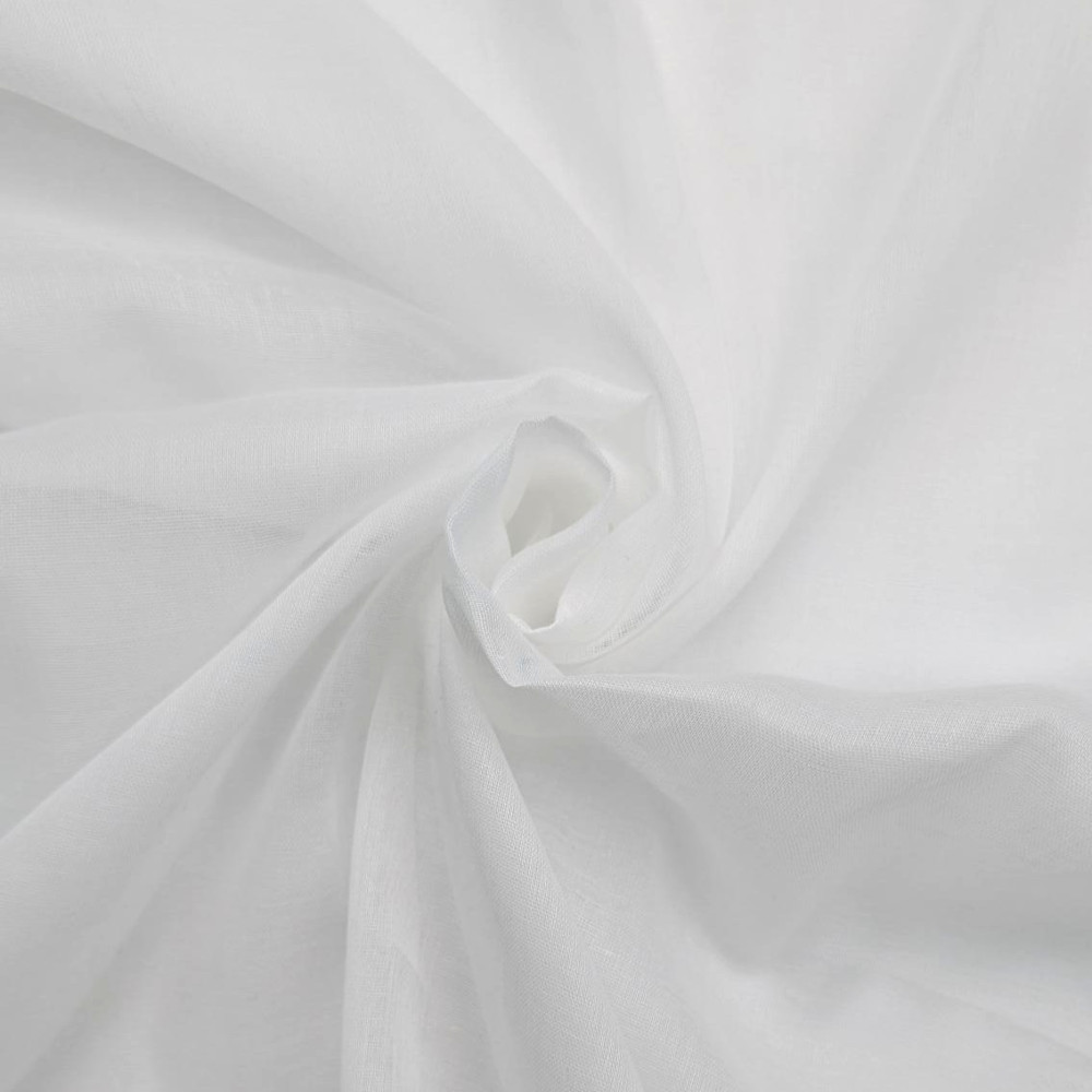 White Super Fine Soft 100% Cotton Muslin Cheese Cloth Fabric by the ...