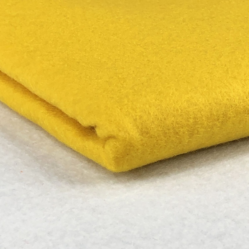 Yellow Felt Fabric by the metre|100% Polyester Felt conforms to EN71 1 ...