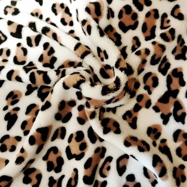 Printed Fleece Fabric - Camouflage