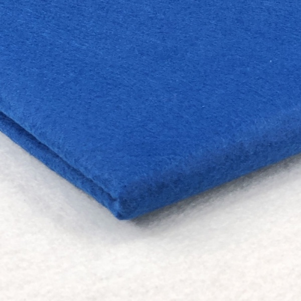 Blue Felt Fabric by the metre|100% Polyester Felt conforms to EN71 1-3: ...